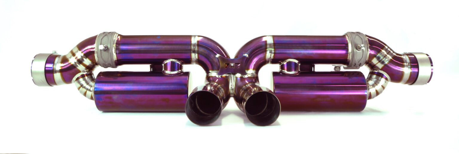 Porsche 992 GT3 TXR Valvetronic Titanium Exhaust System - TXR